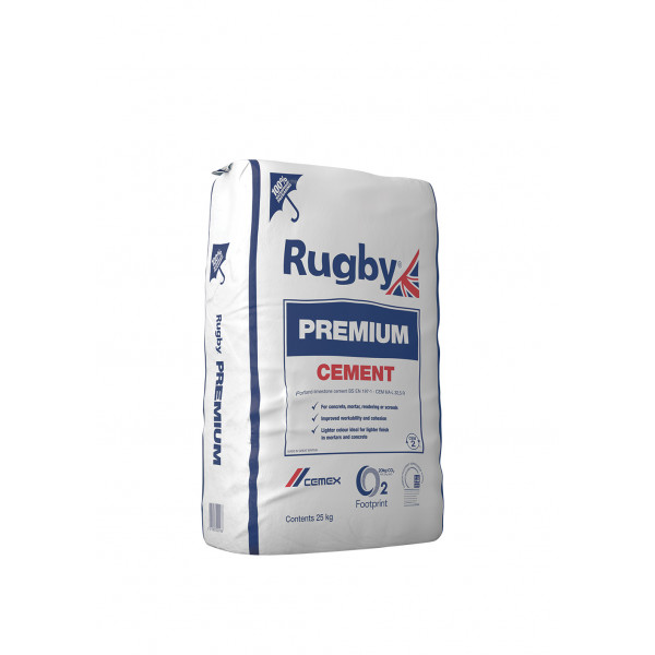 RUGBY PREMIUM PLASTIC CEMENT (25 KG) 56/PK